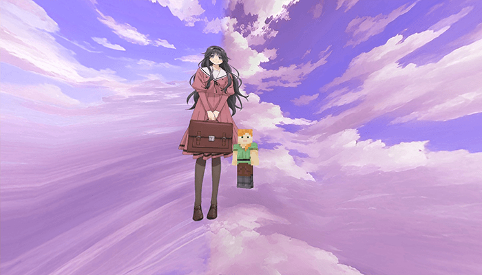 Anime Girls PVP Sky V5 MCPEDL - Minecraft Bedrock Texture Packs ...