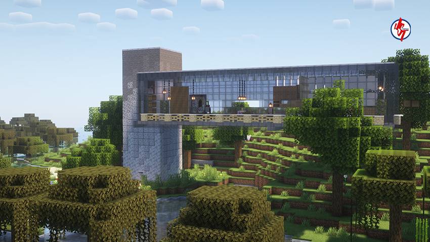 Survival Skybridge House #11 (Achievements On) - Minecraft Bedrock Maps ...