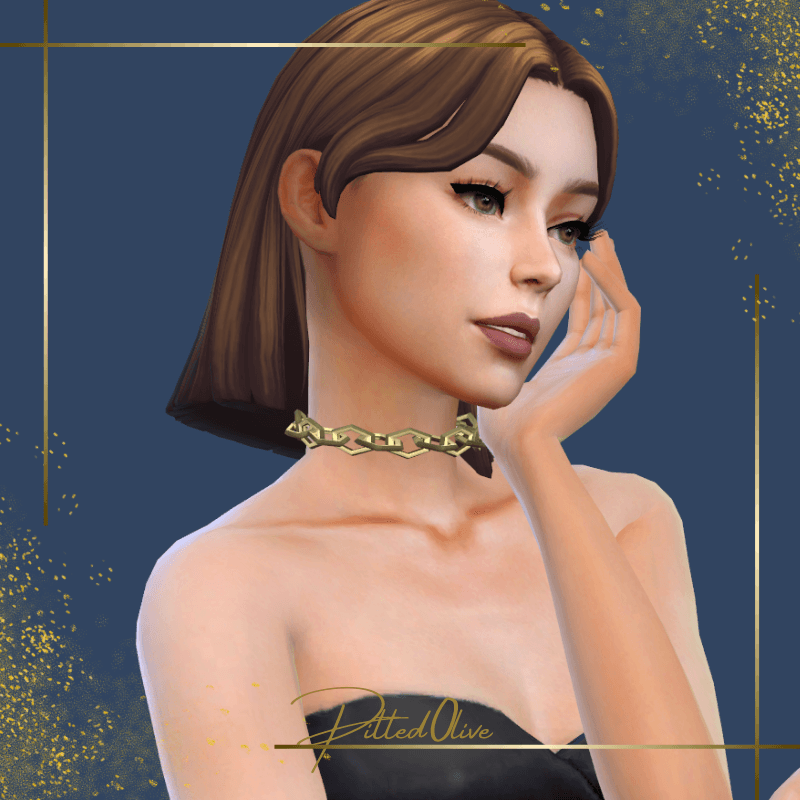 Zoe Choker - The Sims 4 Create a Sim - CurseForge