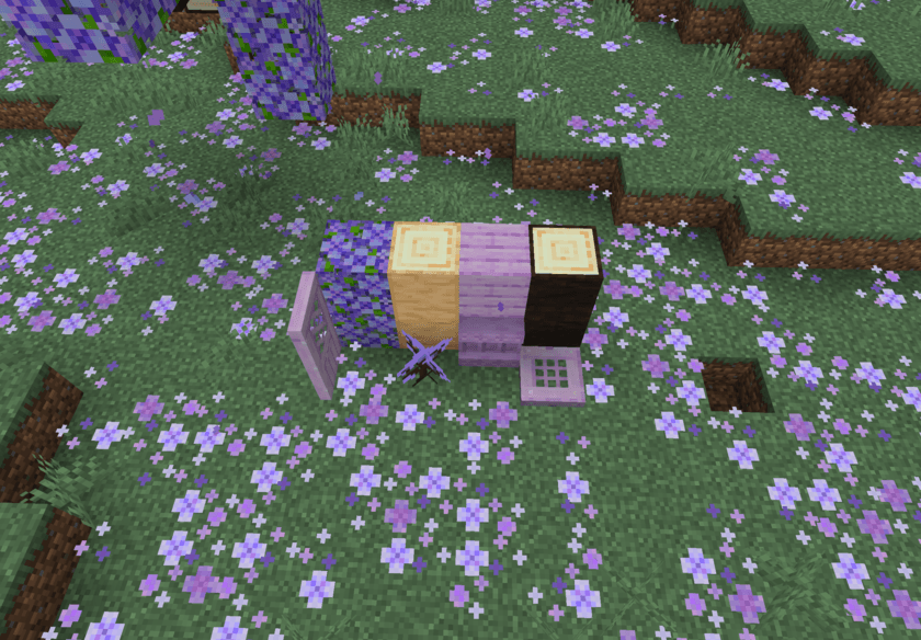 Jacaranda Trees (Purple Cherry Blossoms Retexture) - Minecraft Bedrock ...