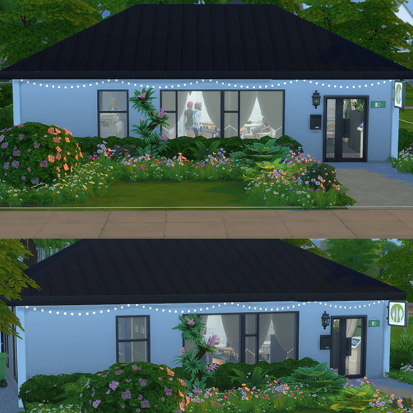 Basegame Wall String Lights, Long - The Sims 4 Build / Buy - CurseForge