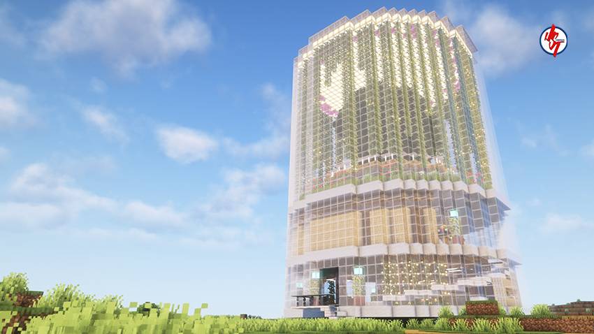 Survival Terrarium House #58 (Achievements On) Minecraft Map