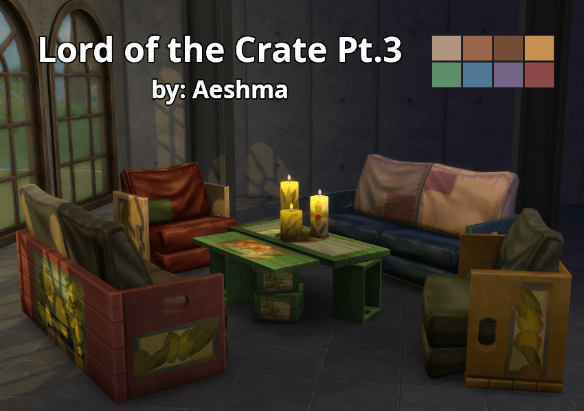 Lord of the Crate Pt.3 - The Sims 4 Build / Buy - CurseForge