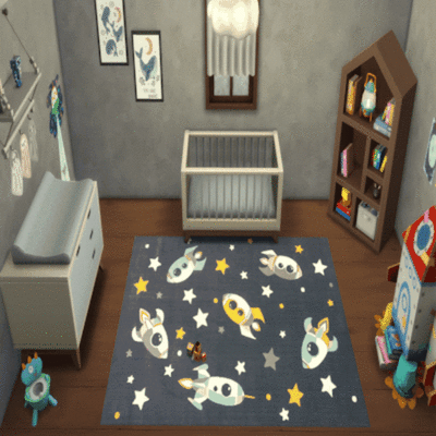 Baby Space rugs - The Sims 4 Build / Buy - CurseForge