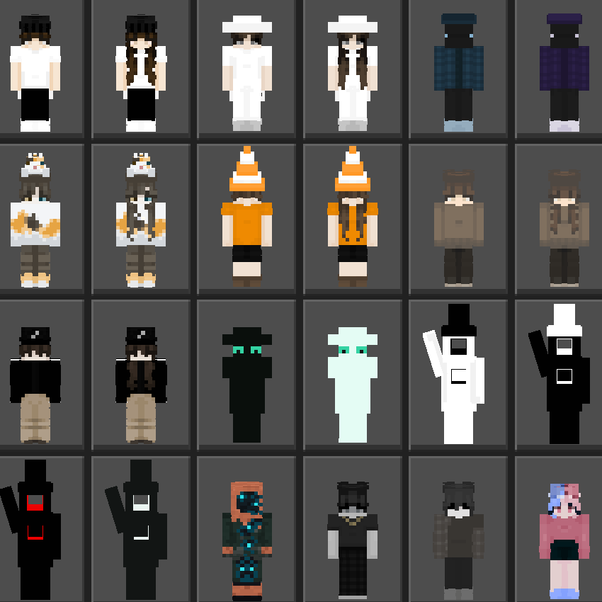 Armedpingu's 4D Matching Hats - Minecraft Bedrock Skins - CurseForge