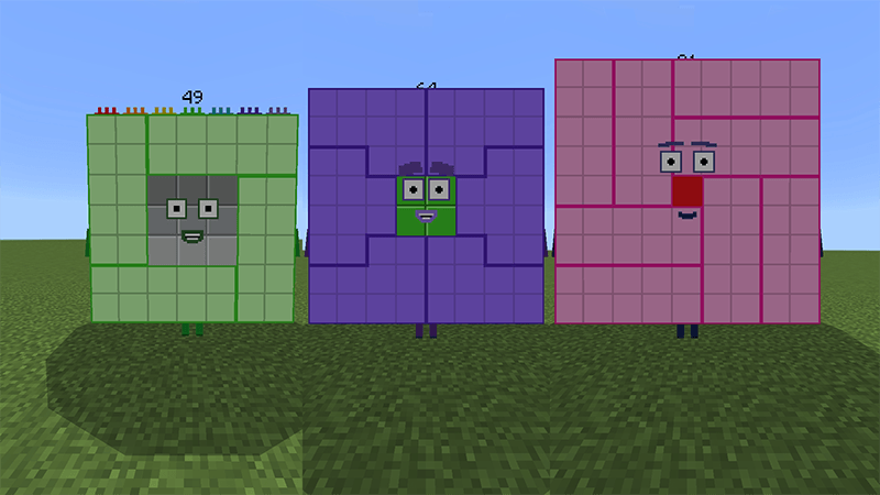 Numberblocks - Minecraft Bedrock Addons - CurseForge