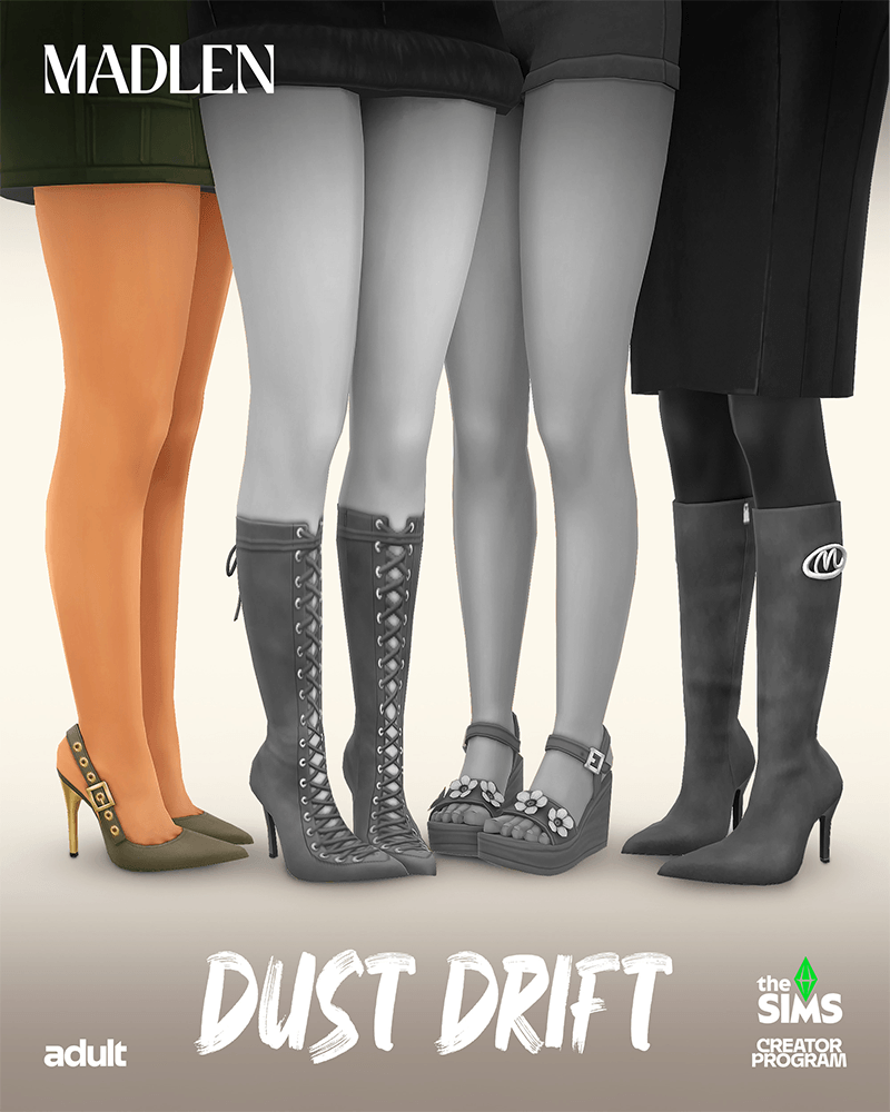 DustDrift Slingback Shoes - The Sims 4 Create a Sim - CurseForge