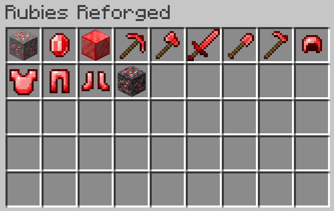 Install Rubies Reforged - Minecraft Mods & Modpacks - CurseForge