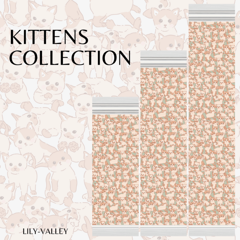 Kittens Wallpaper 06 - The Sims 4 Build / Buy - CurseForge