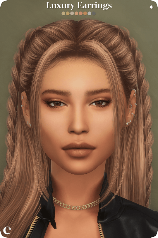 Luxury Earrings V1 - Christopher067 - The Sims 4 Create a Sim - CurseForge