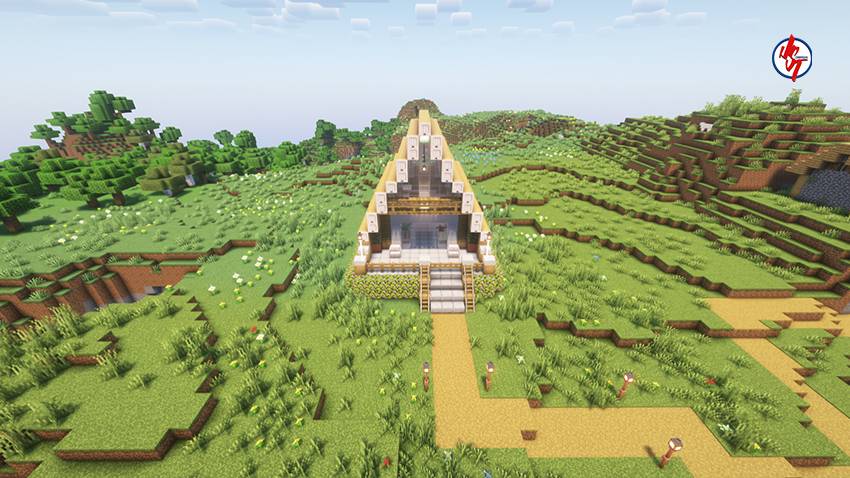 Survival Trigon House #9 (Achievements On) Minecraft Map