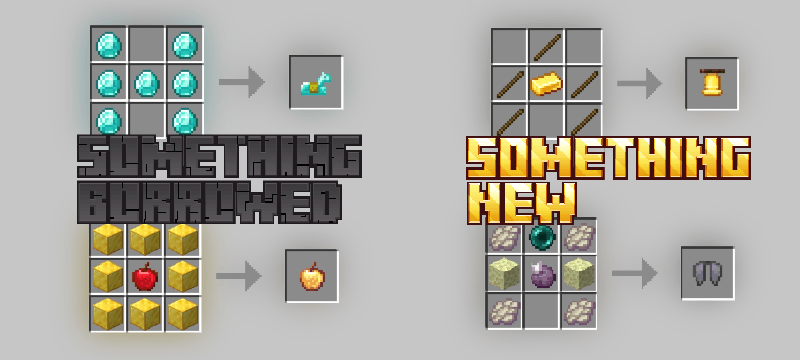 Extended Crafting Recipes (400+) - Minecraft Bedrock Addons - CurseForge