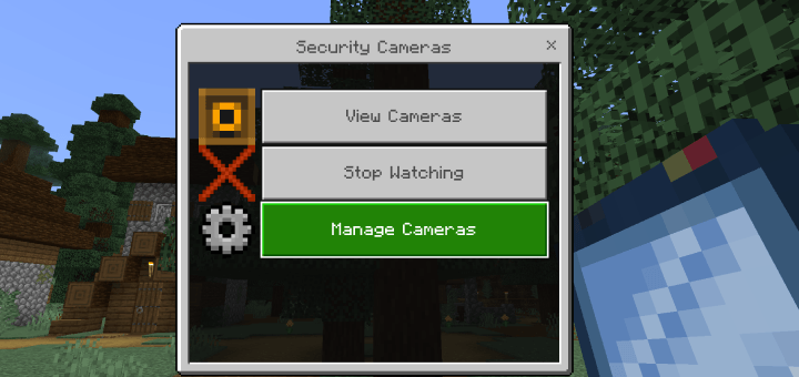 Security Cameras V2 0 Minecraft Bedrock Addons Curseforge