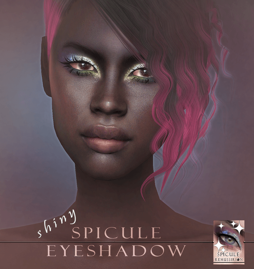 Spicule Eyeshadow (Shiny) - The Sims 4 Create a Sim - CurseForge