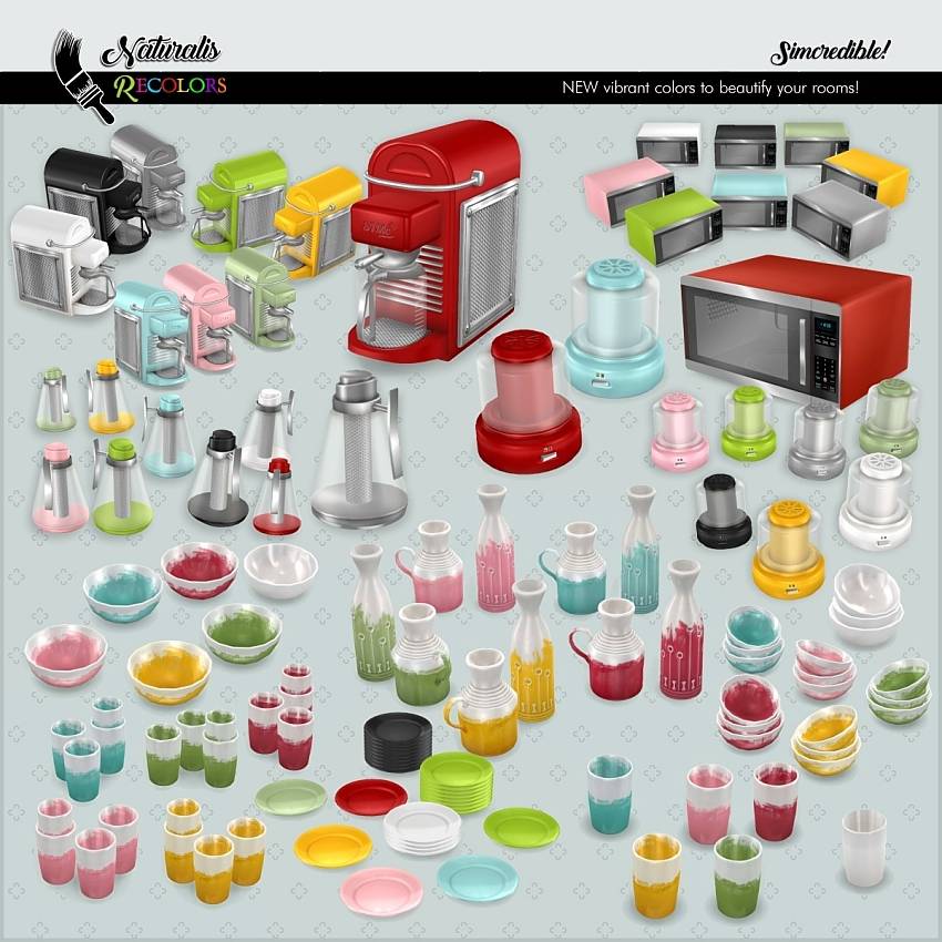 Naturalis Kitchen Utensils - RECOLORS - The Sims 4 Build / Buy - CurseForge