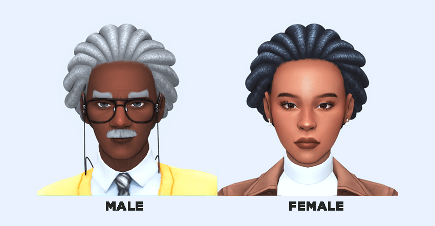 Chase Hair (Dispatch) - The Sims 4 Create a Sim - CurseForge