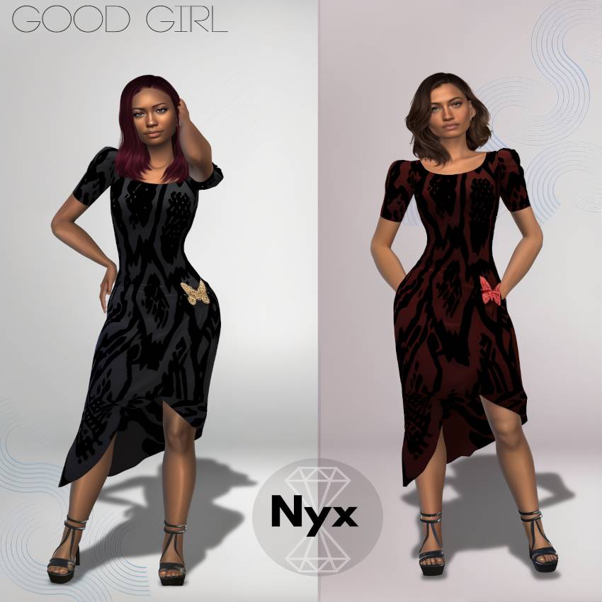 Good girl dress - The Sims 4 Create a Sim - CurseForge