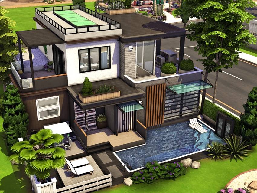 Modern Simplicity 9 - The Sims 4 Rooms / Lots - CurseForge