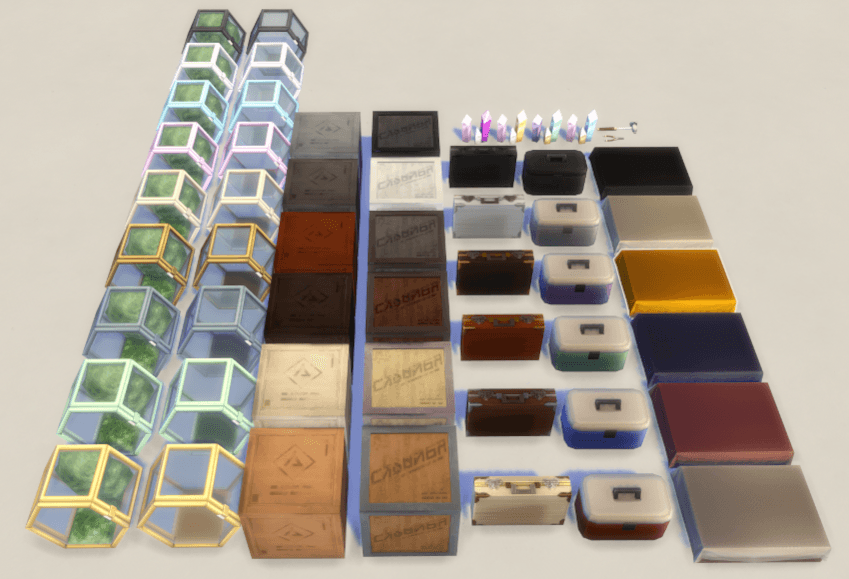 Crystal Creations Separated Clutter - The Sims 4 Build / Buy - CurseForge