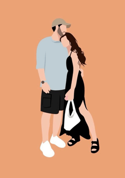 Faceless couple painting - The Sims 4 Build / Buy - CurseForge