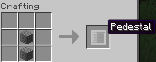 Pedestal - Minecraft Mods - CurseForge