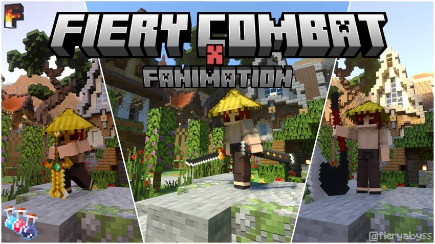Fiery Combat X FAnimation - Minecraft Bedrock Addons - CurseForge