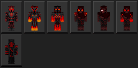 Red Warriors - Minecraft Bedrock Skins - CurseForge