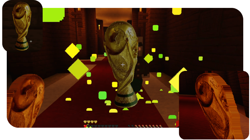 World Cup 2026 Totem | FIFA Trophy Minecraft Texture Pack