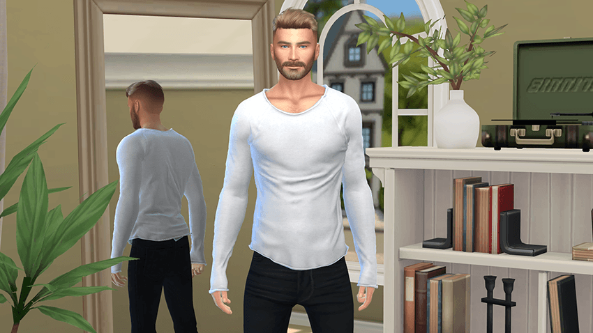 Lucas Mitchell - Ccs required! - The Sims 4 Sims / Households - CurseForge