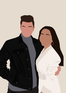 Faceless couple painting - The Sims 4 Build / Buy - CurseForge