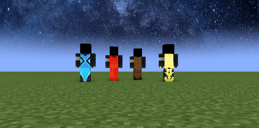 ELEMENTAL MASTER - Minecraft Bedrock Skins - CurseForge