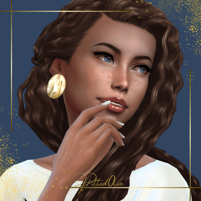 Freida Earrings - The Sims 4 Create a Sim - CurseForge