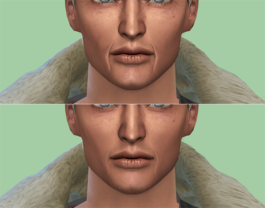 [EGGSIMS] wrinkles overlay_face - The Sims 4 Create a Sim - CurseForge