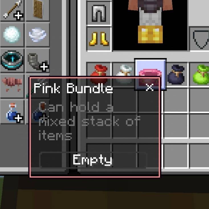 Colorful Bundle Tooltip - Minecraft Bedrock Texture Packs - CurseForge