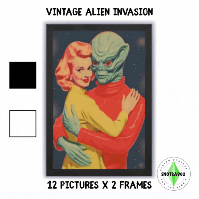 Vintage Alien Invasion - The Sims 4 Build / Buy - CurseForge