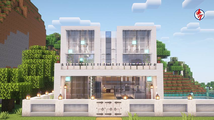 Survival Modern House #23 (Achievements On) Minecraft Map