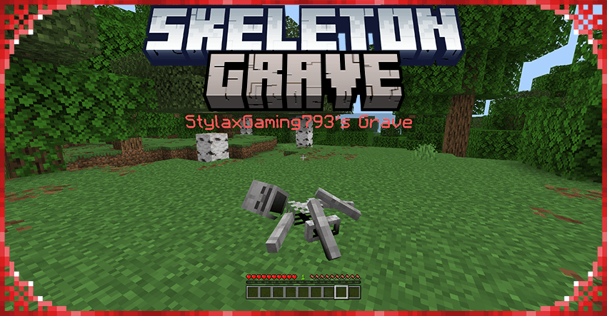 Skeleton Grave - Minecraft Bedrock Addons - CurseForge