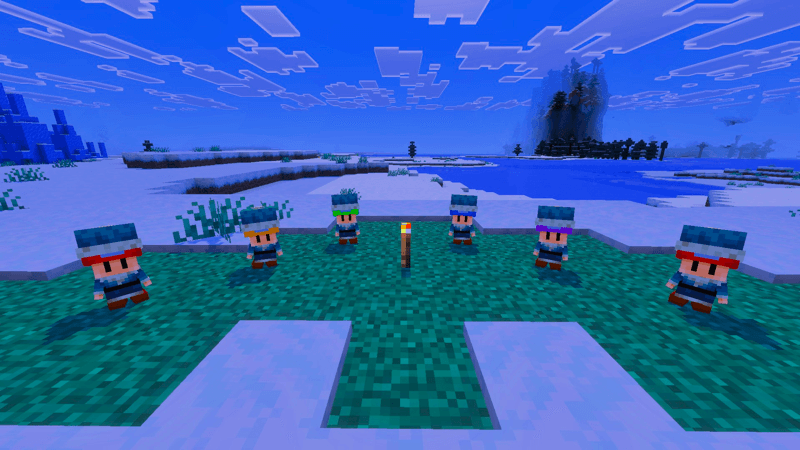 Toad Villagers - Minecraft Bedrock Texture Packs - CurseForge