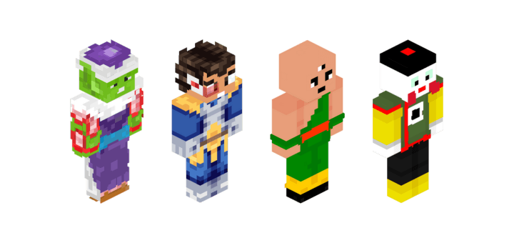 Dragon Ball - Minecraft Bedrock Skins - CurseForge
