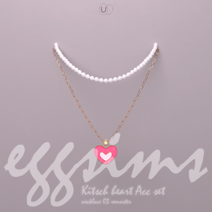 [EGGSIMS] Kitsch heart necklace - The Sims 4 Create a Sim - CurseForge