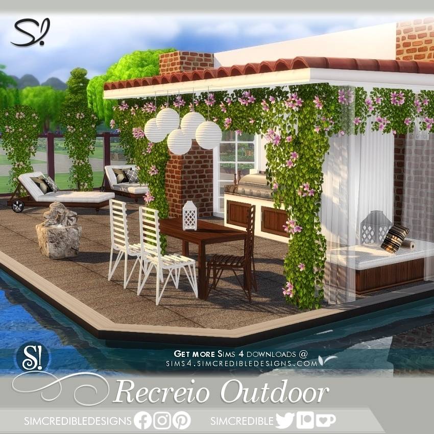 Recreio Outdoor set 💐🌷🌹🌸🌺 - The Sims 4 Build / Buy - CurseForge