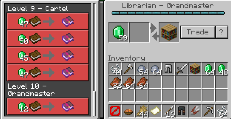 Ascended Villagers (Villager Rebalancing and More Trade levels ...