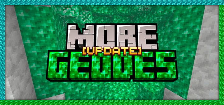 More Geodes [UPDATE] - Minecraft Bedrock Addons - CurseForge