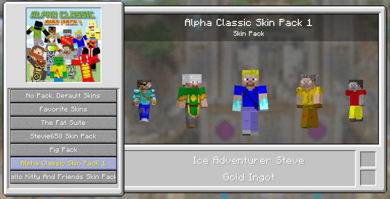 Legacy4J Early Java Clasic Skin Pack 1 - Minecraft Resource Packs ...