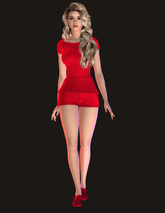 Bellebelucci Red Collection - The Sims 4 Create a Sim - CurseForge
