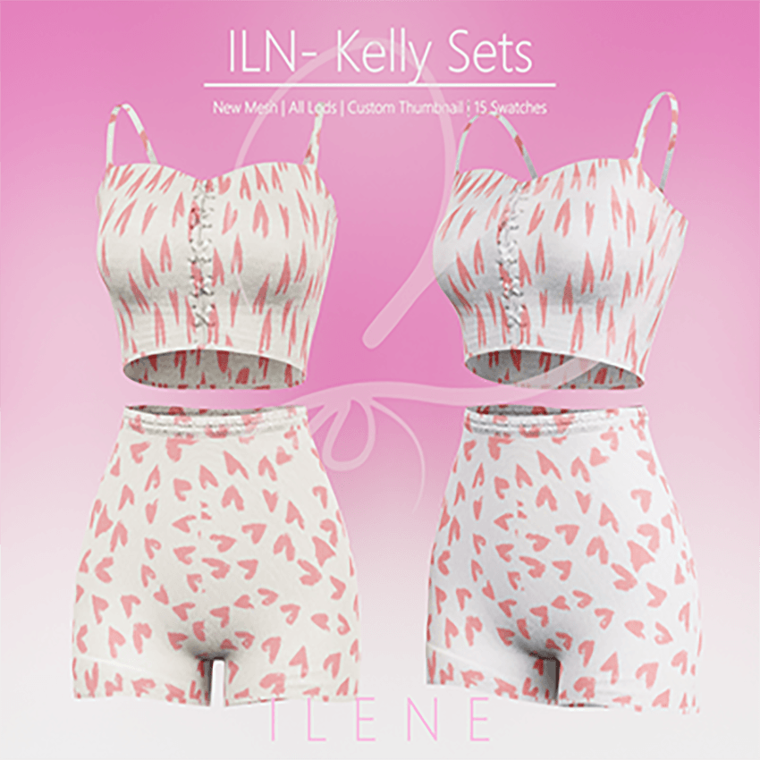 ILN. Kelly Pajamas Sets - The Sims 4 Create a Sim - CurseForge
