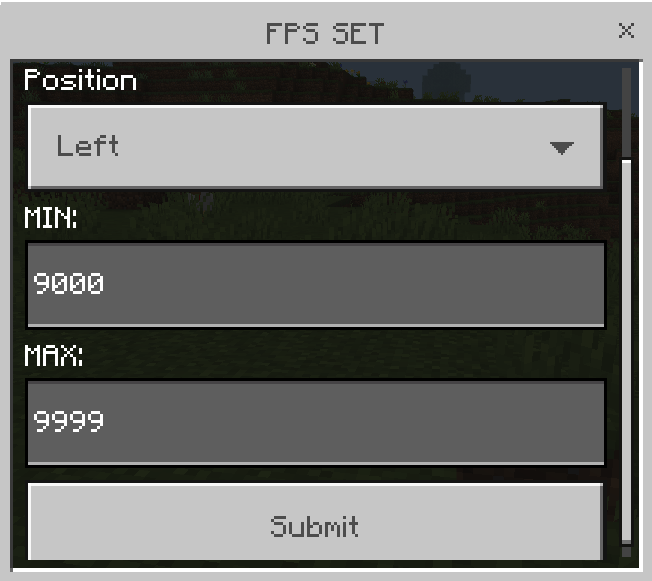 Fake FPS - Minecraft Bedrock Addons - CurseForge