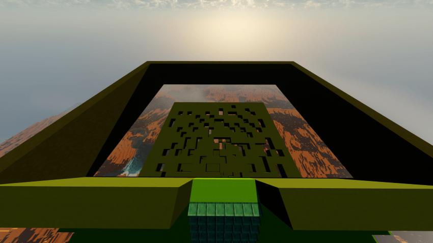 Green-Dropper Minecraft Map