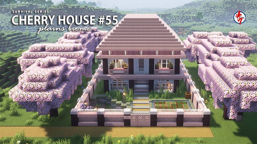 Survival Cherry House #55 (Achievements On) Minecraft Map