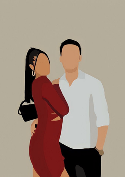 Faceless couple painting - The Sims 4 Build / Buy - CurseForge